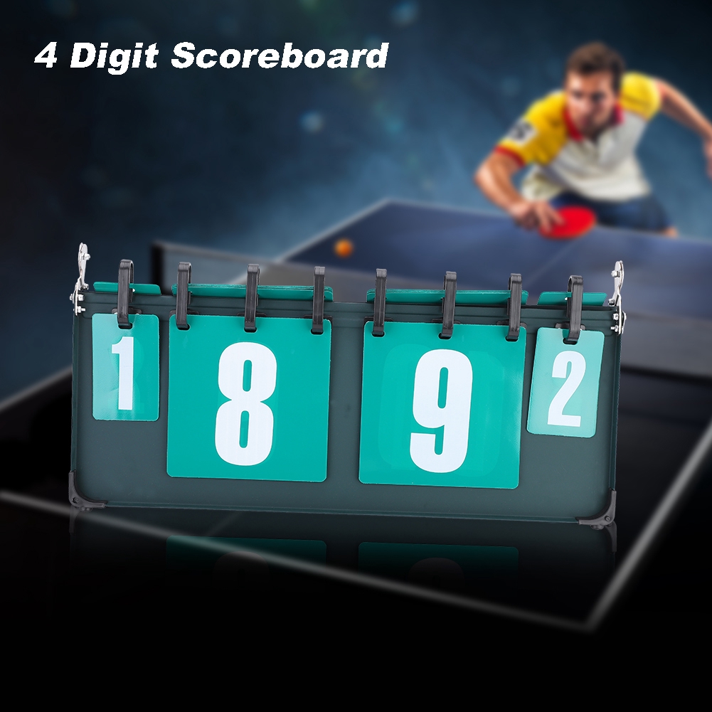Scoreboard Portable Multi Sports Scorer Basketball Table Tennis Set ...