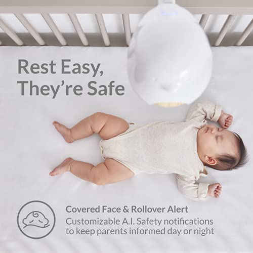 Baby Monitor and 3-Stand Set HD Night Vision Camera with A.I. Baby ...