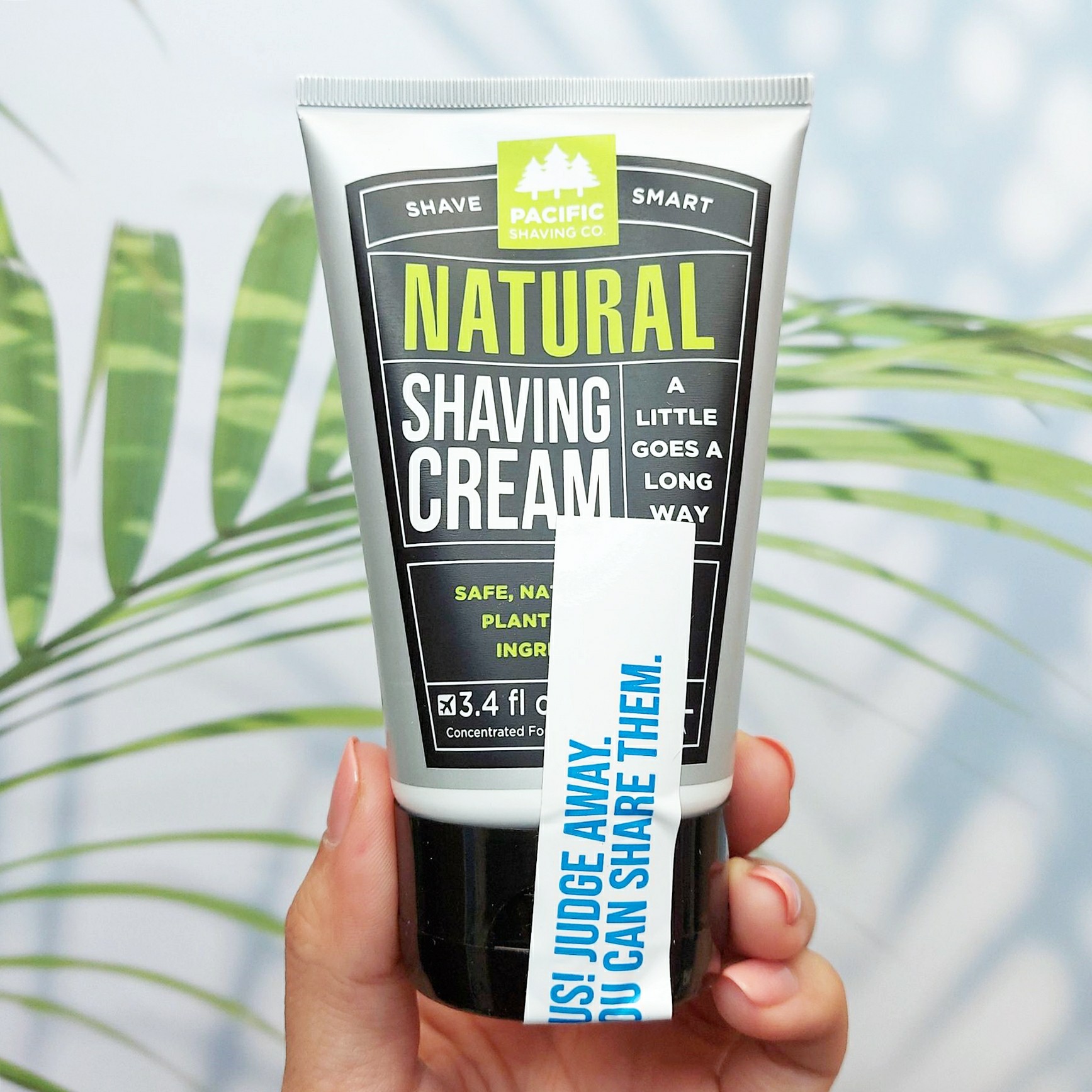 ครีมโกนหนวด Natural Shaving Cream 100 or 207 ml (Pacific Shaving Co ...