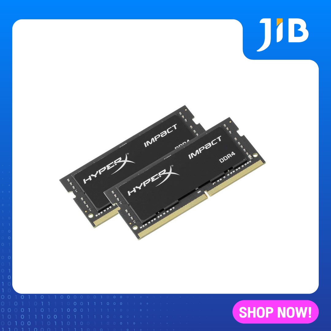 16GB (16GBx1) DDR4/2666 RAM NOTEBOOK (แรมโน้ตบุ๊ค) KINGSTON HyperX IMPACT (HX426S15IB2/16 ...