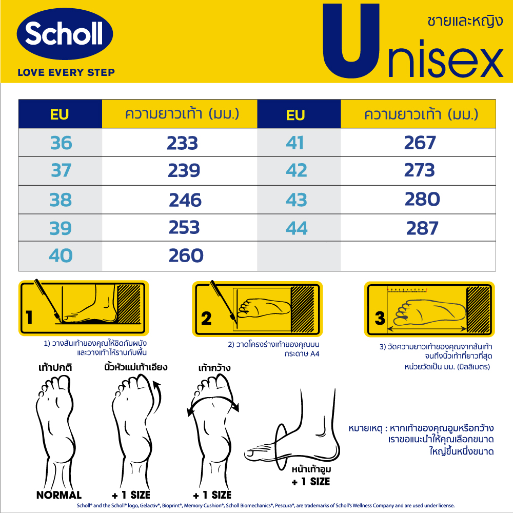 Scholl รองเท้าสกอลล์- DUTCH รองเท้าแตะสวม Unisex รองเท้าสุขภาพ Comfort ...