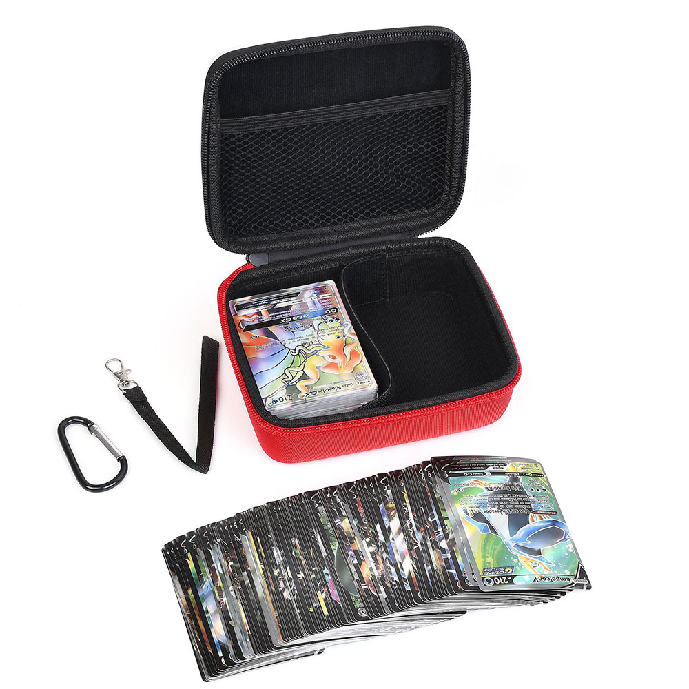 Holds 400+ Pokemon Cards Boxes Storage Bag POKEMON Letters VMAX TCG ...