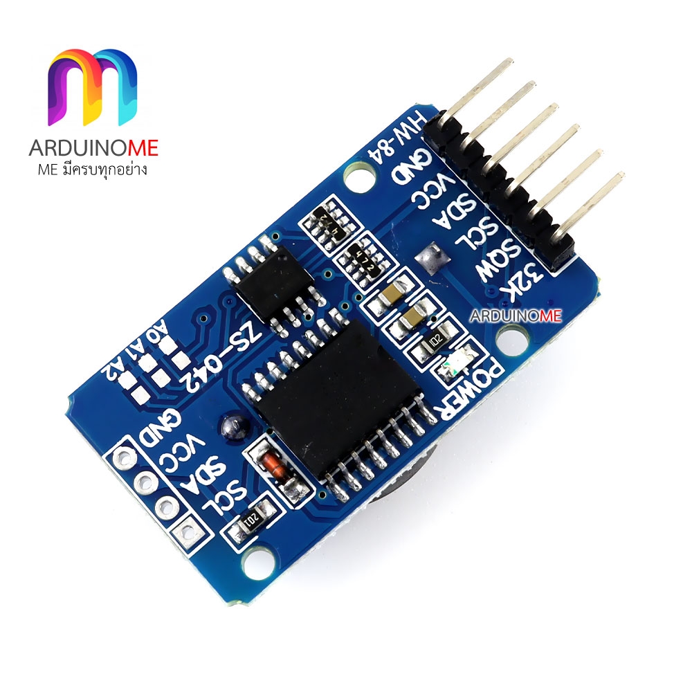 [ส่งด่วน] DS3231 Module โมดูลนาฬิกาและเซนเซอร์วัดอุณหภูมิ DS3231M ...
