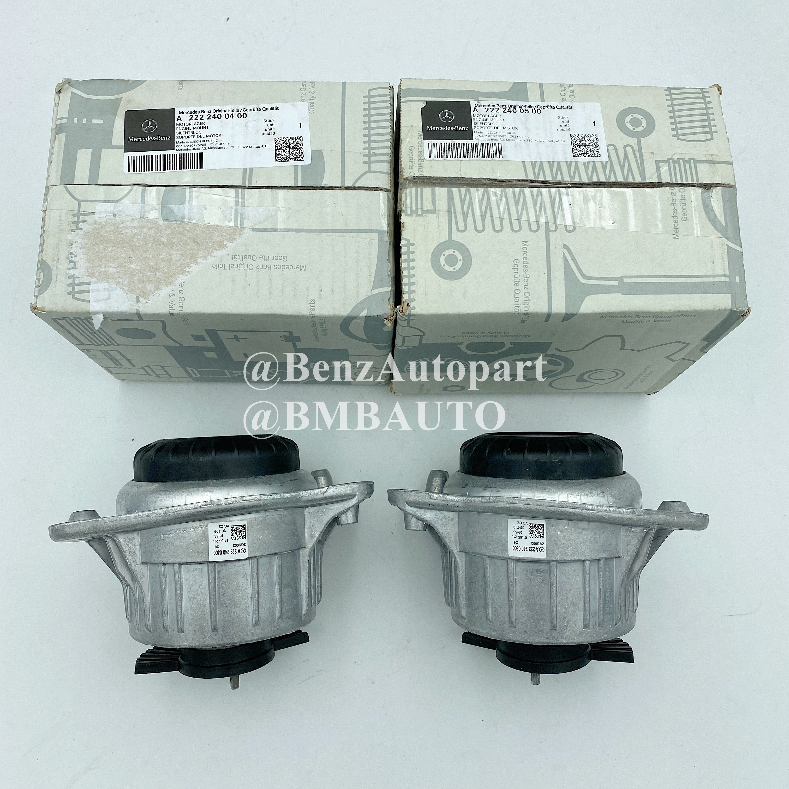 BENZแท้ ยางแท่นเครื่อง(คู่ ซ้าย+ขวา) W222(S300 BlueTEC Hybrid) เบอร์ ...