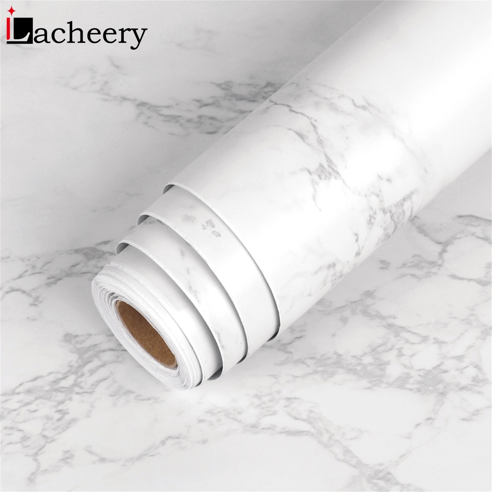 ☄ Kitchen PVC Wall Stickers Marble Countertop Wallpaper Bathroom Self ...