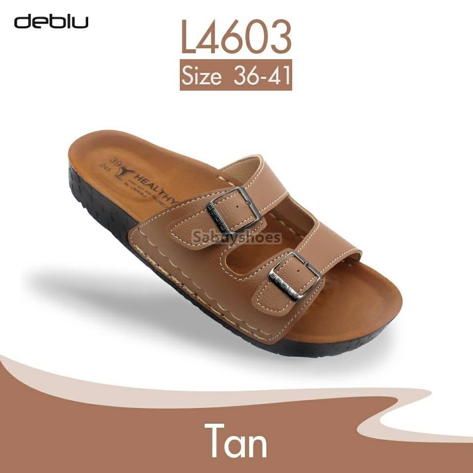 รองเท้าแตะสวมสองตอนเข็มขัด เดอบลู deblu รุ่น L4603 | Lazada.co.th