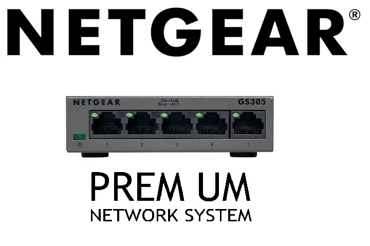 GS305 5-Port Gigabit Ethernet Switch (KINGIT) - PremiumNetworkShop ...