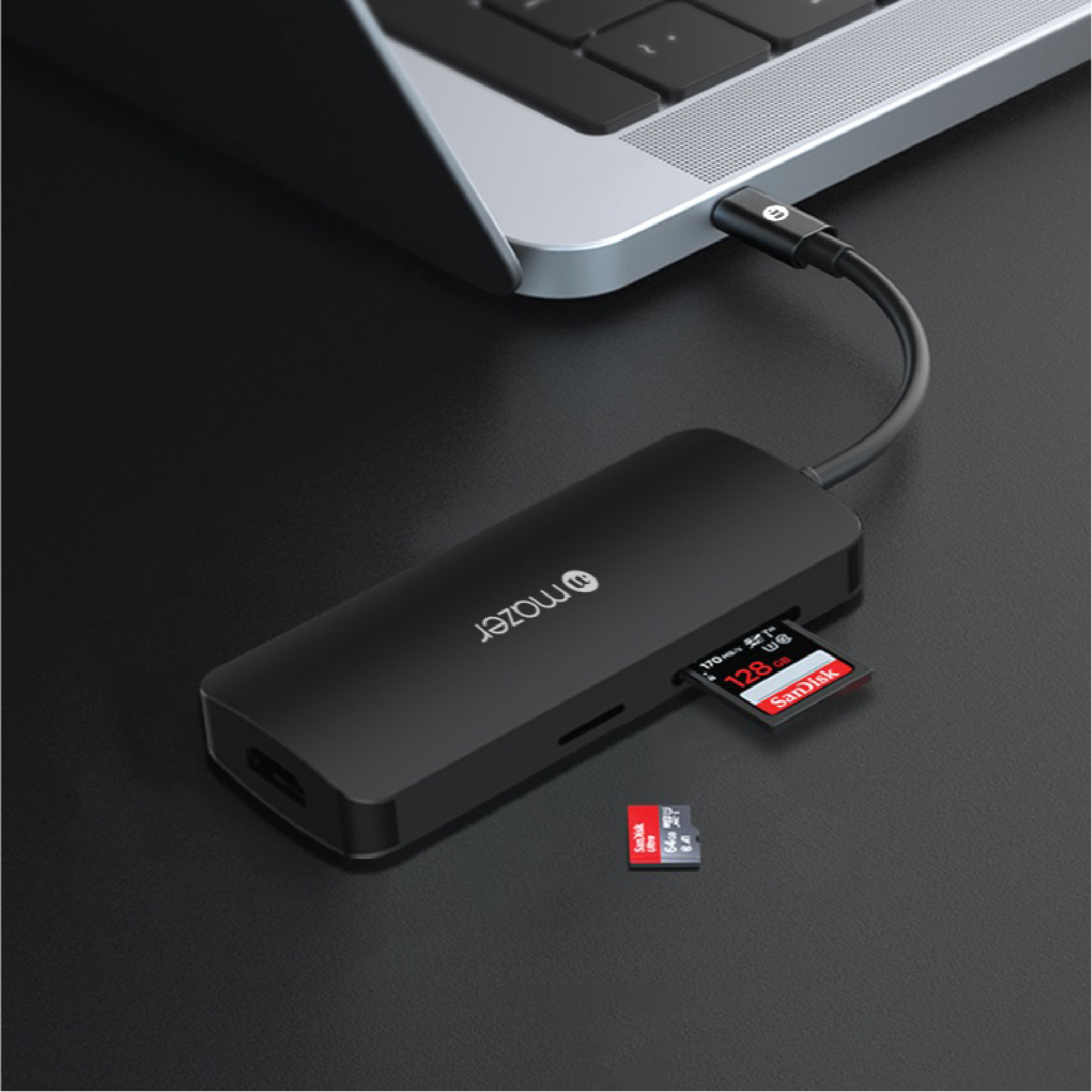 Mazer ฮับ MULTIPORT แบบ 7-in-1 เพิ่มพอร์ต HDMI 4K, USB 3.0 และช่องอ่าน ...