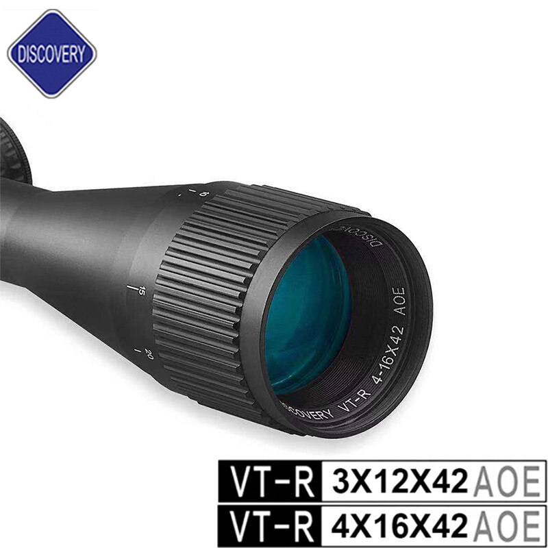 ORIGINAL Discovery กล้องติดปืนยาว VT-R 4-16x42 AOE VT-R 3-12x42 AOE ...