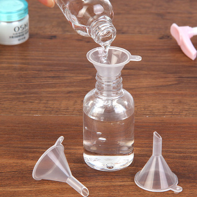 Transparent Small-Caliber Liquid Sub-Packaging Plastic Funnel Perfume ...
