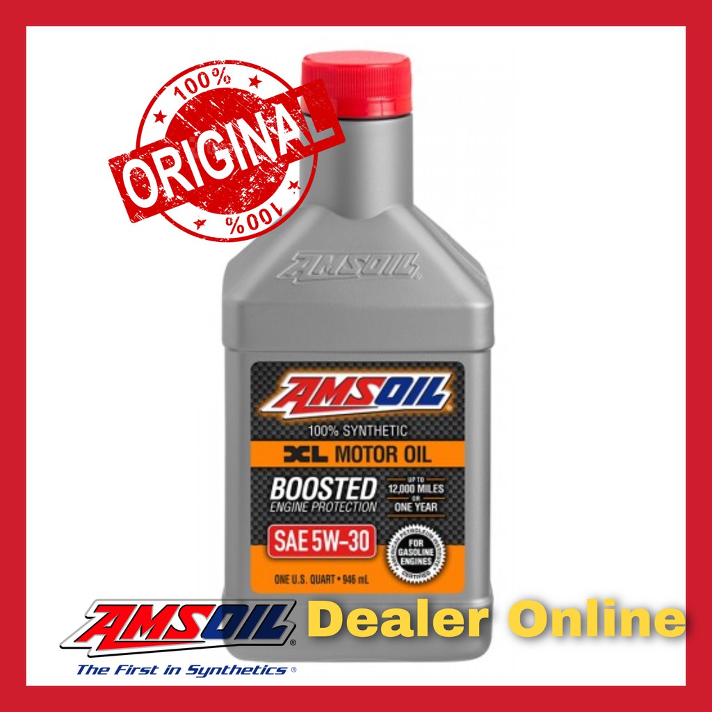 โปรโมชั่น++ Amsoil XL Boosted SAE 5w-30 น้ำมันเครื่องสังเคราะห์แท้100% ...