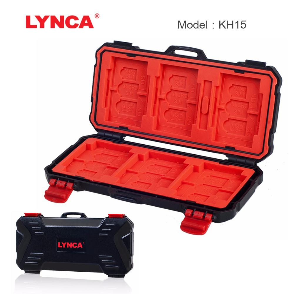 กล่องใส่เมมโมรี่การ์ด LYNCA MEMORY CARD BOX KH15 กันกระแทก/กันน้ำ (ได้ ...