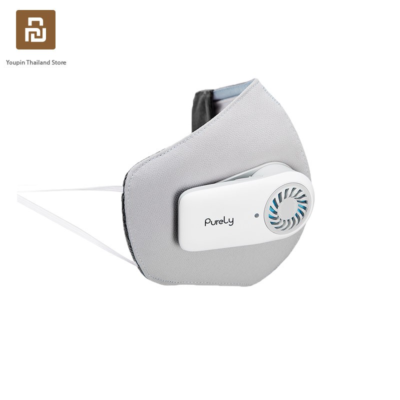 Xiaomi Purely Anti Pollution Air Mask หน้ากากพัดลมป้องกันฝุ่น PM2.5 ...