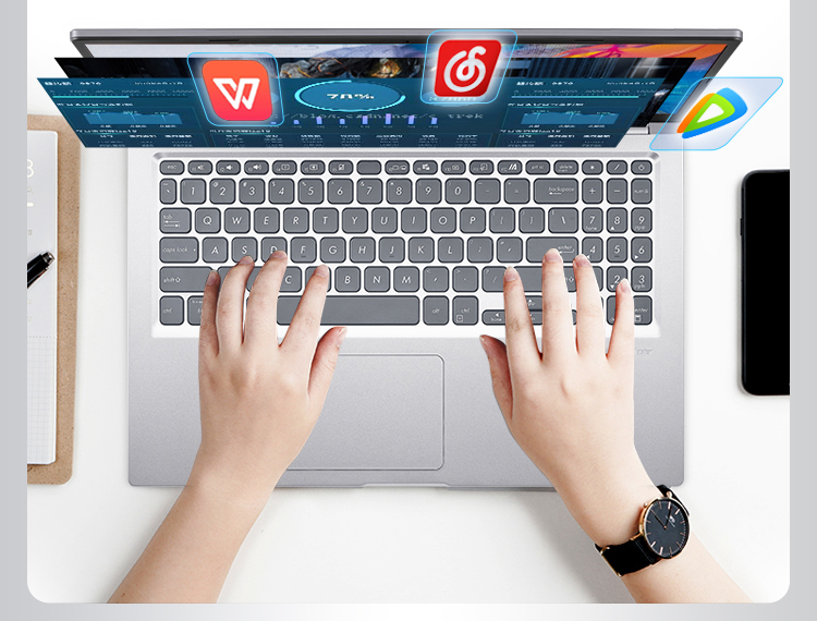 ASUS&AST Vivobook laptop โน้ตบุค คอมพิวเตอร์ครบชุด 8gb RAM DDR4 Intel ...