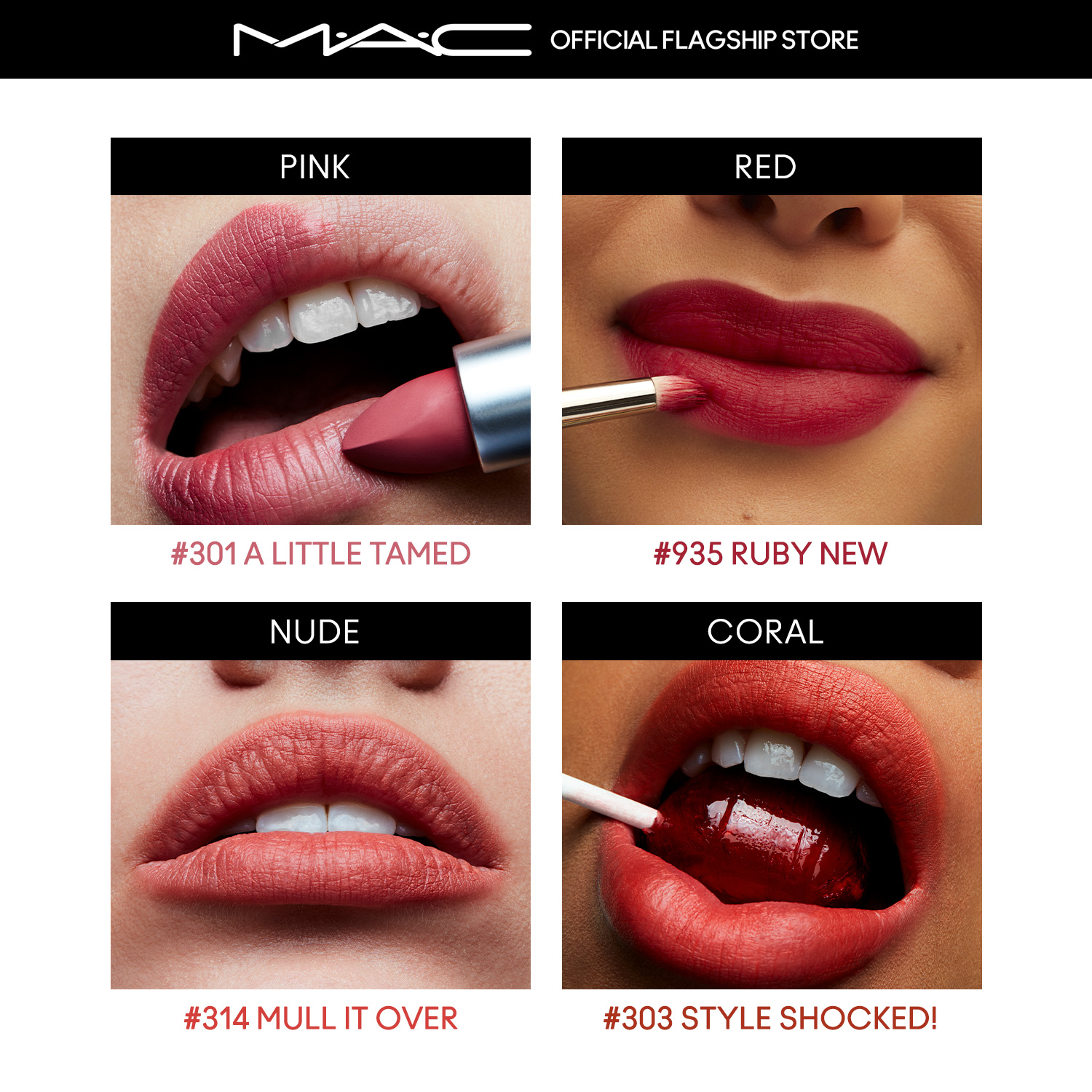 MAC Powder Kiss Lipstick 3G แมค ลิปสติก Powder Kiss Lipstick - ลิปสติก ...