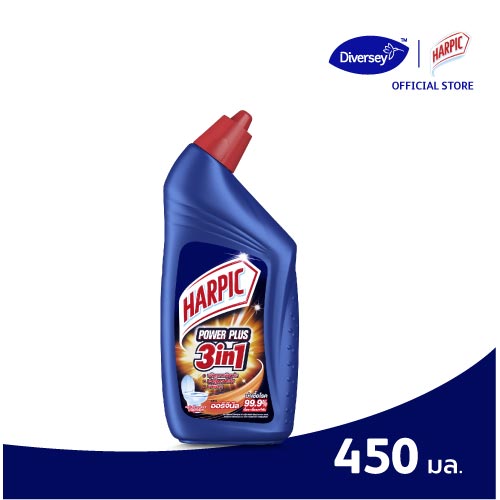 Harpic Powerplus 450ml Original ฮาร์ปิค เพาเวอร์ พลัส 3อิน1 ผลิตภัณฑ์ ...