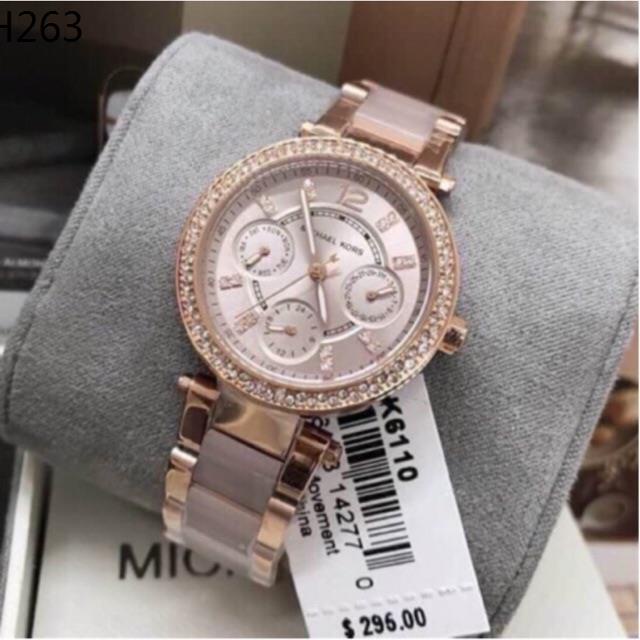 MK6110 33mm ของแท้100 นาฬิกาแบรนด์เนม นาฬิกาผู้หญิง สินค้าพร้อมจัดส่ง ...