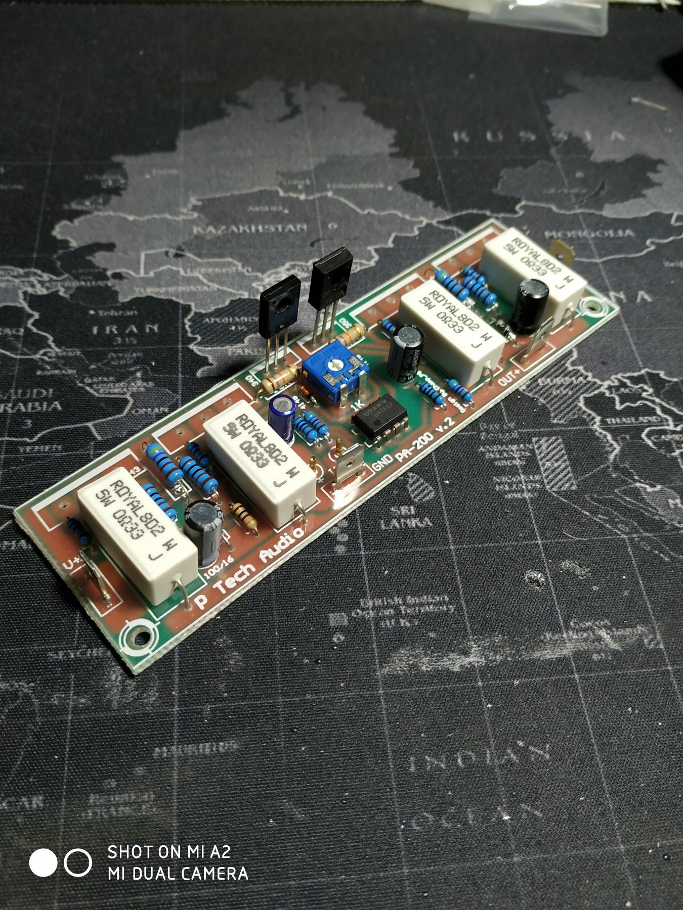 P Tech Audio PA-200 V.2 Amplifier Board - P Tech Audio By. P-Sound ...