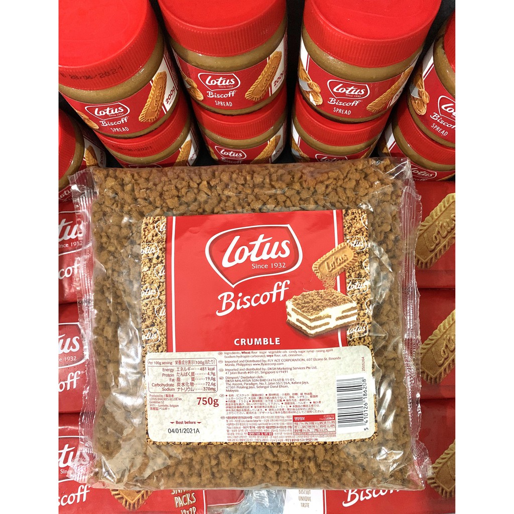 Free shipping (Shop Thailand) ????Lotus Biscoff Crumb Bag 750 g ...