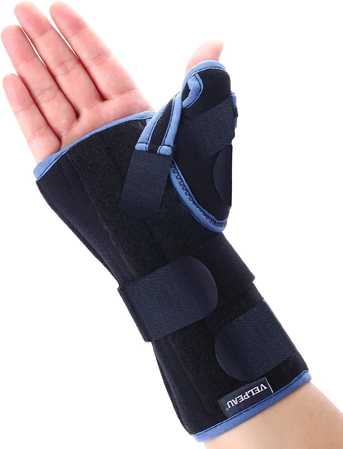 VELPEAU Wrist Brace with Thumb Spica Splint for De Quervain's ...