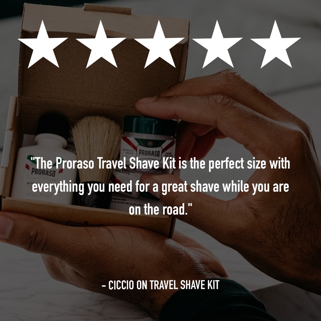 Proraso® Shave Travel Kit ชุดโกนหนวด - MecaPro - ThaiPick