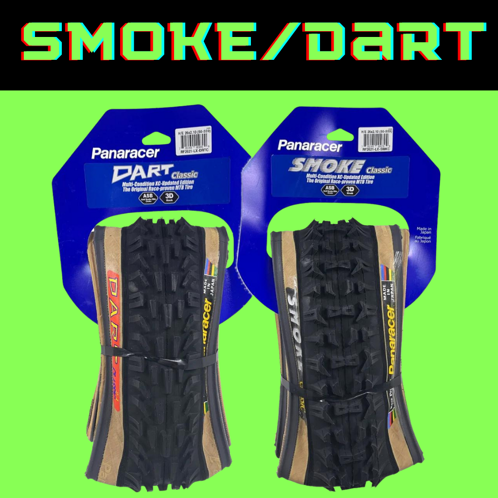 [ผ่อน 0%]ยางนอกเสือภูเขา Panaracer Smoke Dart ยางคู่หน้า-หลัง MTB ...