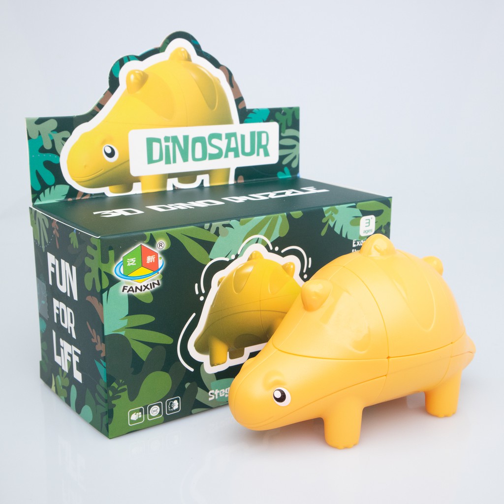 พิเศษ รูบิค ไดโนเสาร์ 2x2x3 FanXin Stegosaurus Dinosaur Cube CuteCube - Cereasun - ThaiPick