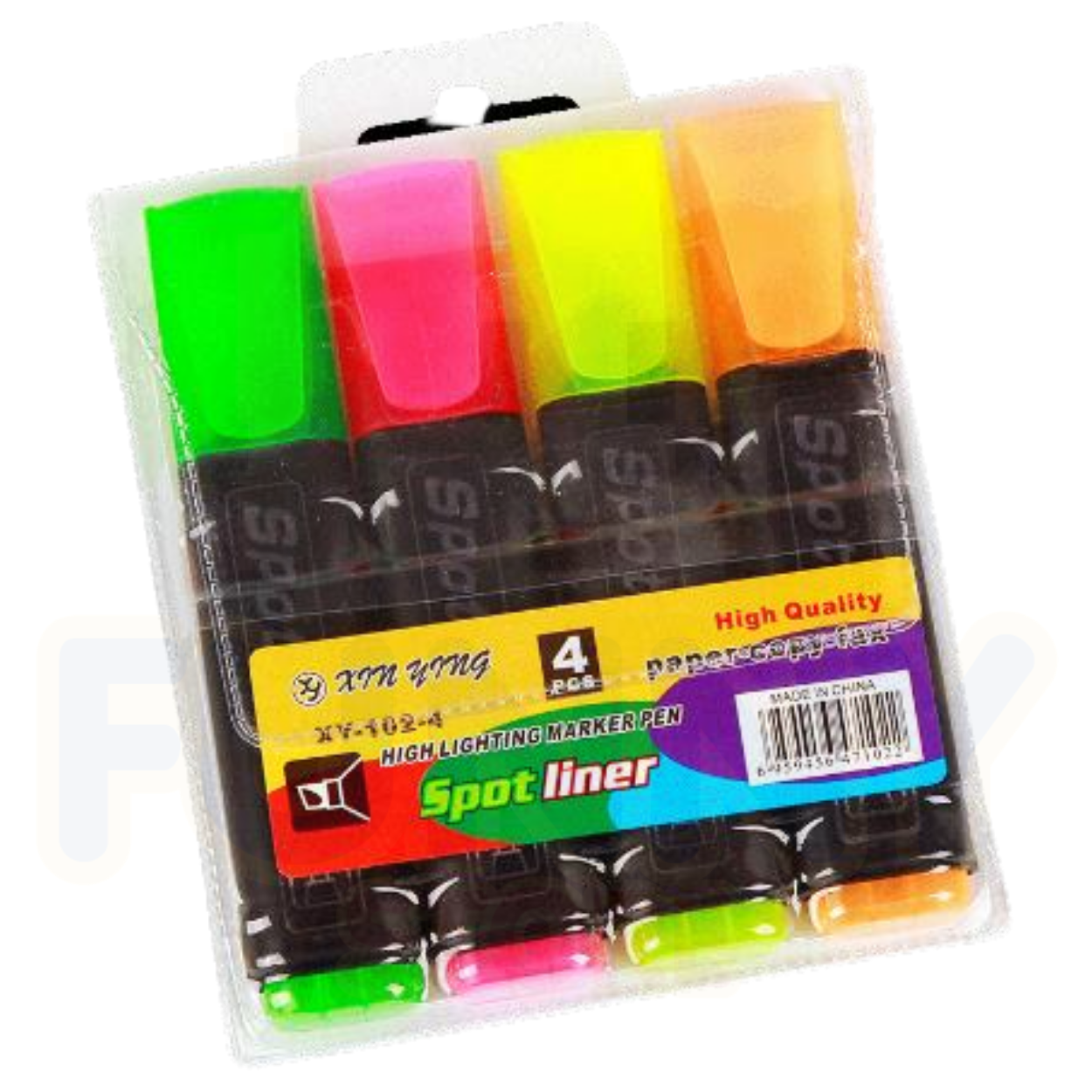 ปากกาไฮไลท์ Highlighting Marker Pen Spot Liner ปากกาเน้นข้อความ 5มม. ...