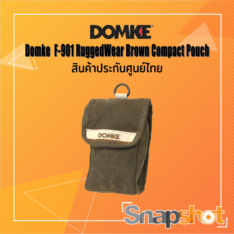 Domke F-901 RuggedWear Brown Compact Pouch สินค้าประกันศูนย์ไทย ...
