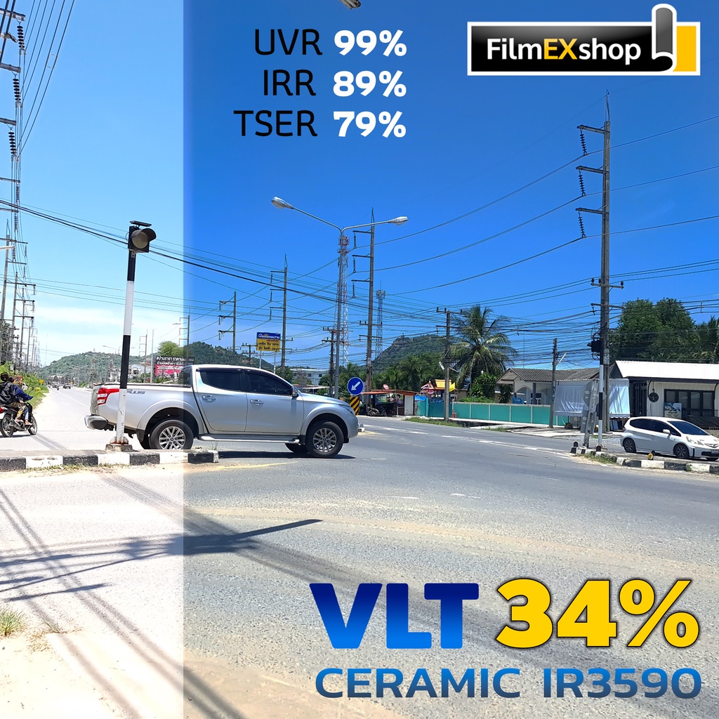 Ceramic Nano IR Window Film ฟิล์มกรองแสงรถยนต์ ฟิล์มกรองแสง เซรามิค ...