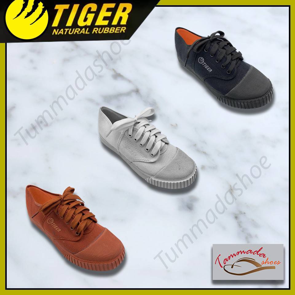 TIGER-205 ผ้าใบ นักเรียน รองเท้านักเรียน แบบผ้า งานสวยราคาก็เบา ไซซ์ 31 ...