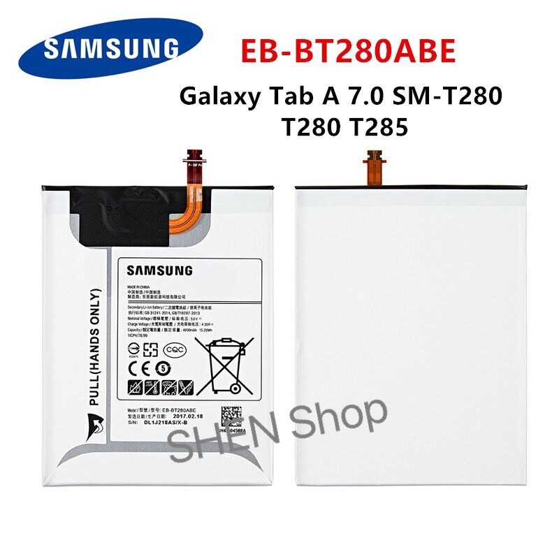 แบต Samsung Galaxy Tab A 7.0 (2016) (T280,T285) (SM-T280,SM-T285) (EB-BT280ABE) 4000mAh ...