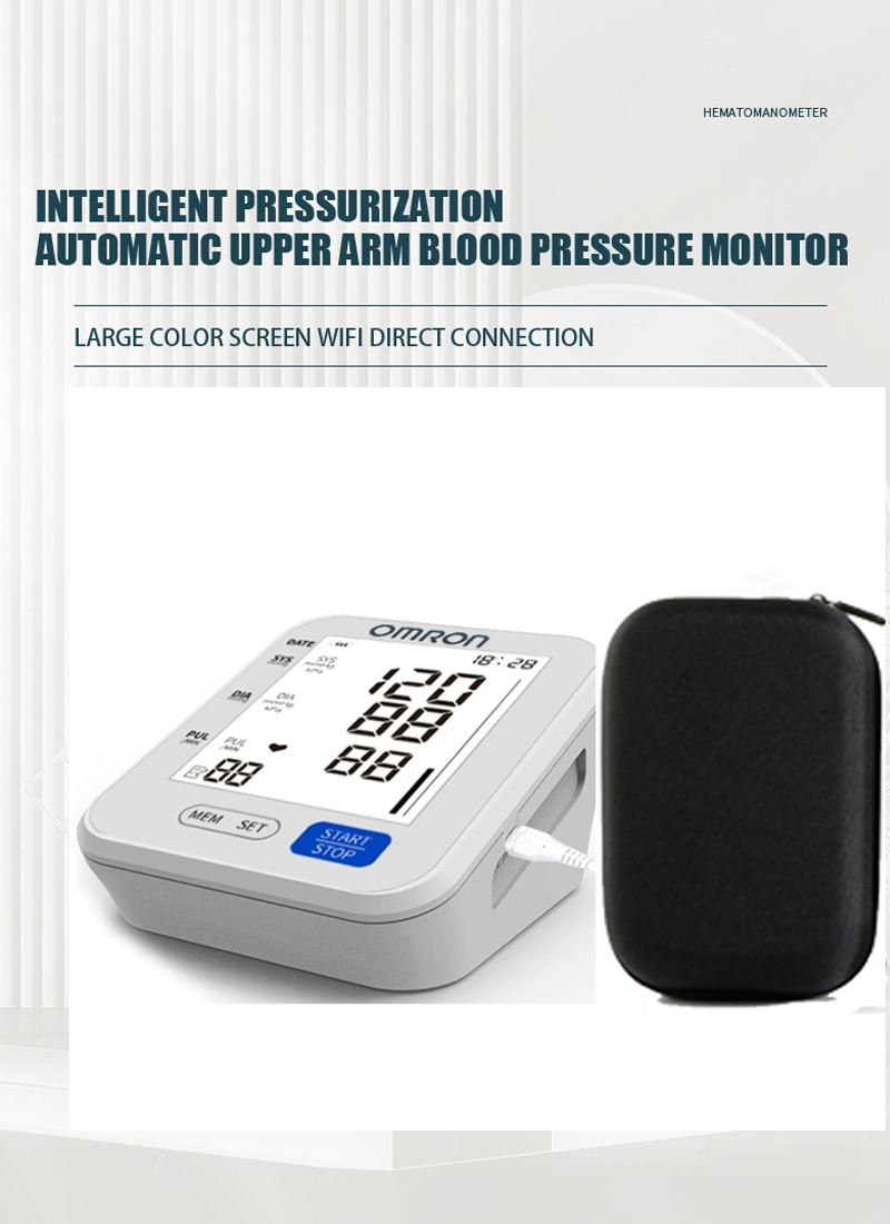 Omron HEM-U725A ประกันศูนย์ไทย 5 ปี (ฟรี Adapterถ่าน) ถุงเก็บของ 5 year warranty OMRON Automatic ...