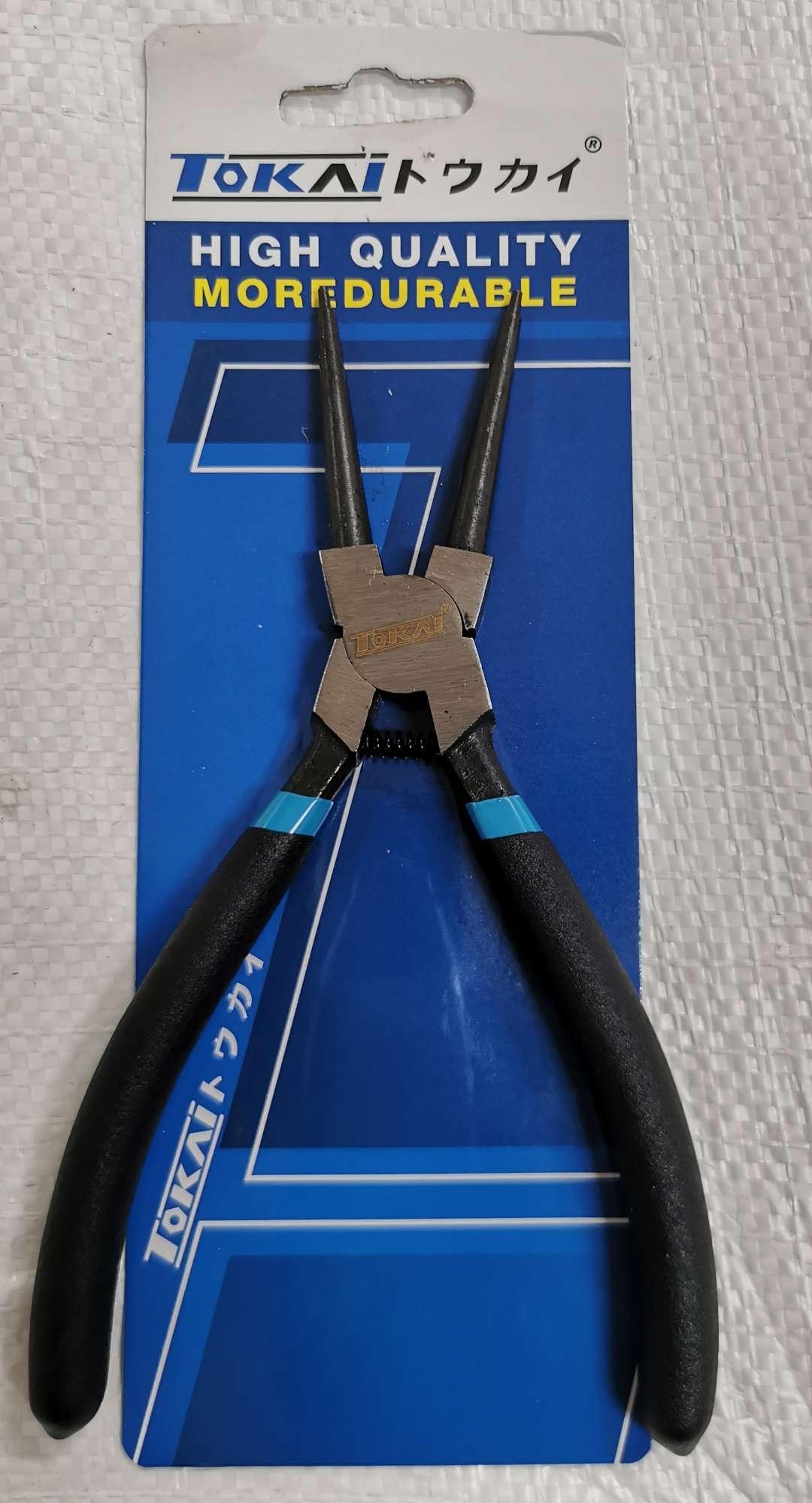 คีมหนีบแหวนปากตรง 7นิ้ว TOKAI (1ชุด) | Lazada.co.th