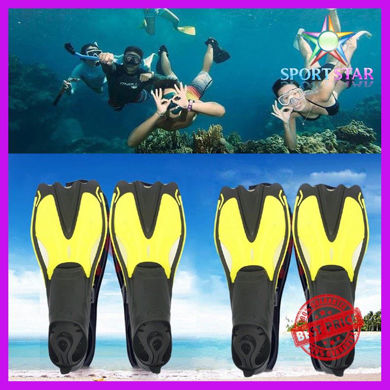 Snorkeling Diving Swimming Fins Foot Flippers Submersible Fins ...