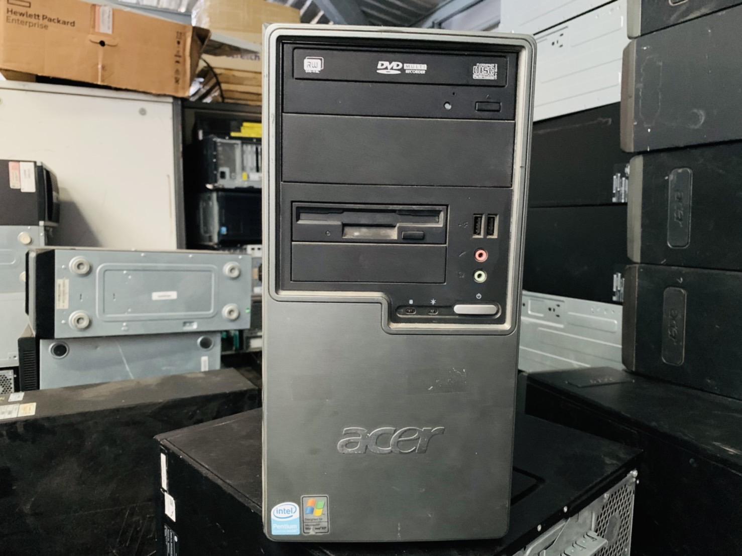 Acer Veriton M261 Tower คอมพิวเตอร์ตั้งโต๊ะ CPU E4400 NO Ram NO HDD มี ...