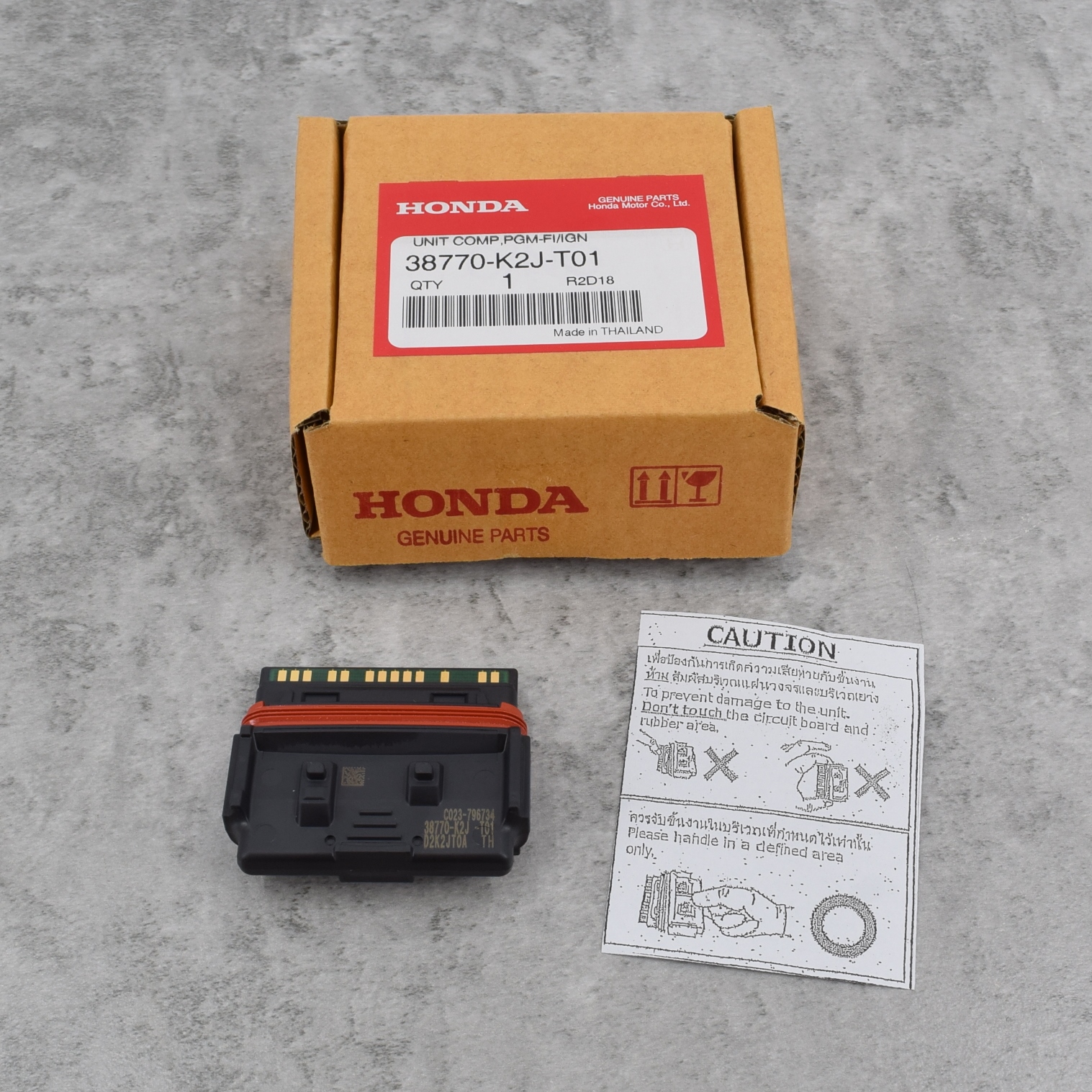 กล่องไฟ/กล่องECU เวฟ110i ปี2021-2022 แท้ศูนย์ฮอนด้า ราคา/1ชิ้น 38770-K2J-T01 - Posh Power - ThaiPick