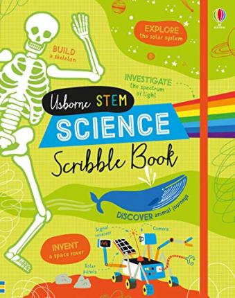 ขายแยกเล่ม หนังสือ Usborne STEM Scribble book มีหลายเรื่อง Technology/Maths/Engineering/Science ...