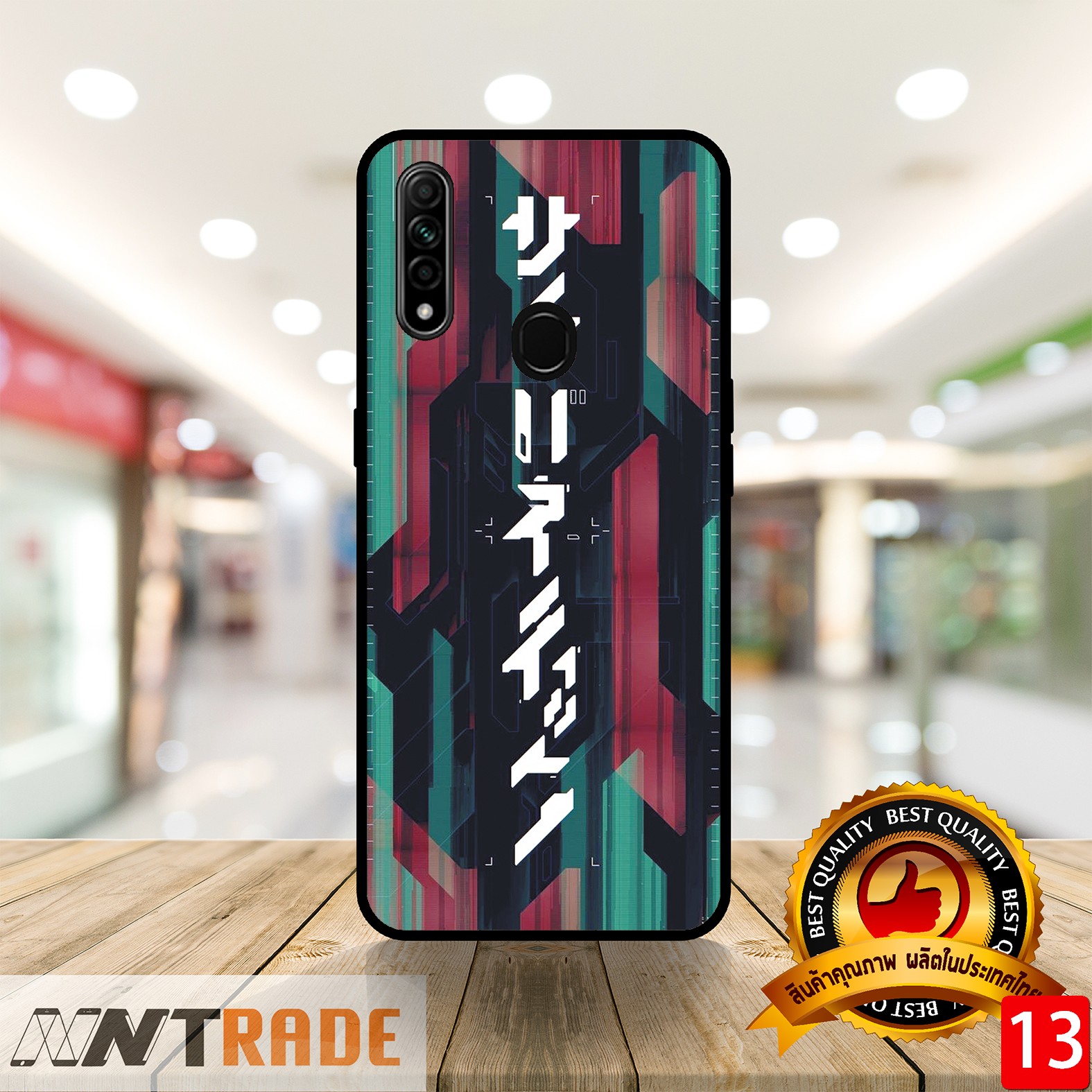 OPPO A1K เคสสกรีน LOGO #03 - The Screen Shop - ThaiPick