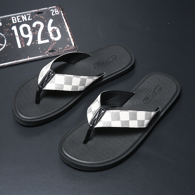 Flip-flops men wear outside in the summer of 2021 the new fashion trend ...