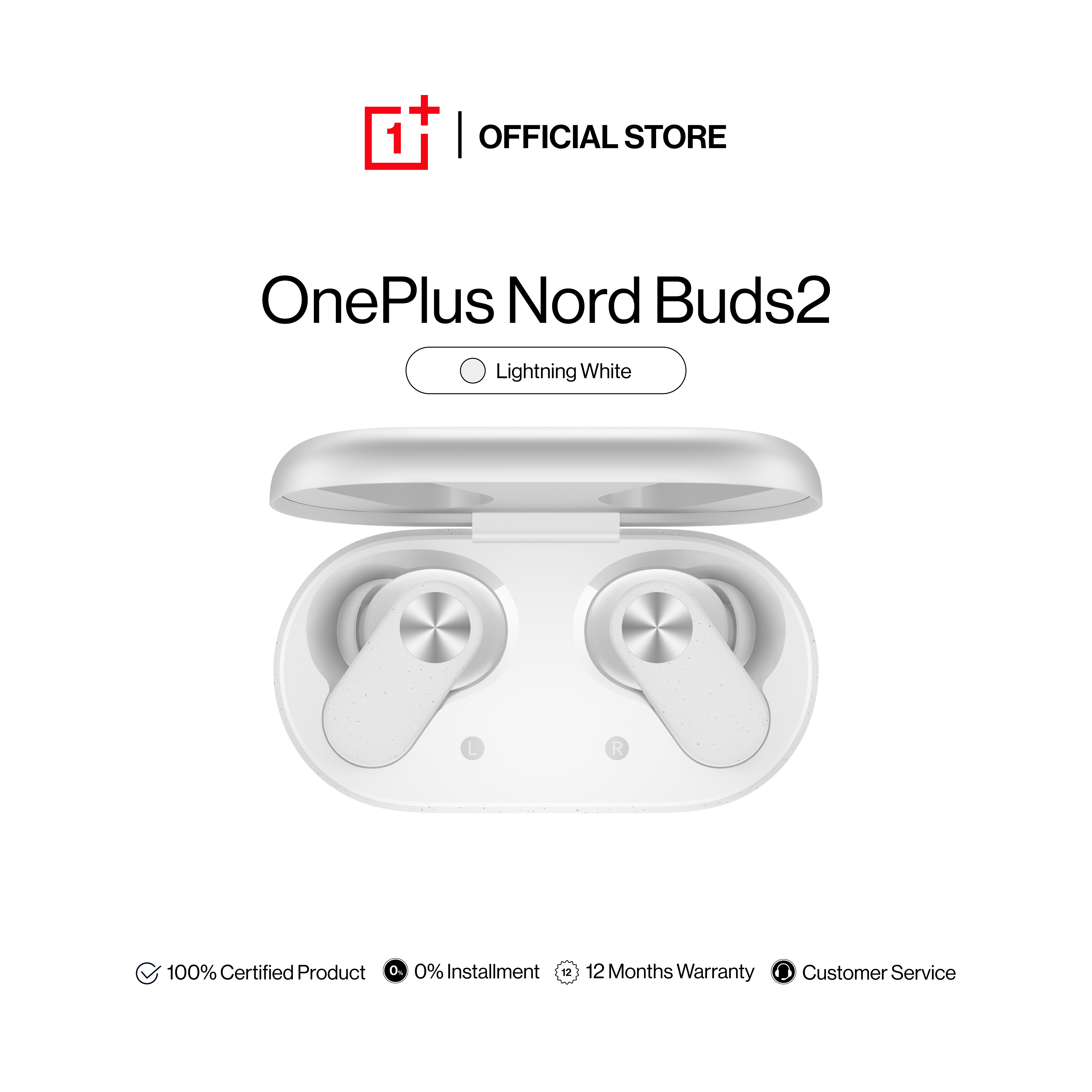 OnePlus Nord Buds 2 หูฟังไร้สาย TWS เบสแน่น Noise Cancellation ใช้ได้ ...