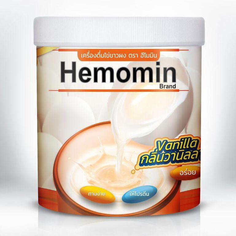 Hemomin Vanilla Powder 400g. รสวานิลลา ฮีโมมิน X 1กระปุก | Lazada.co.th
