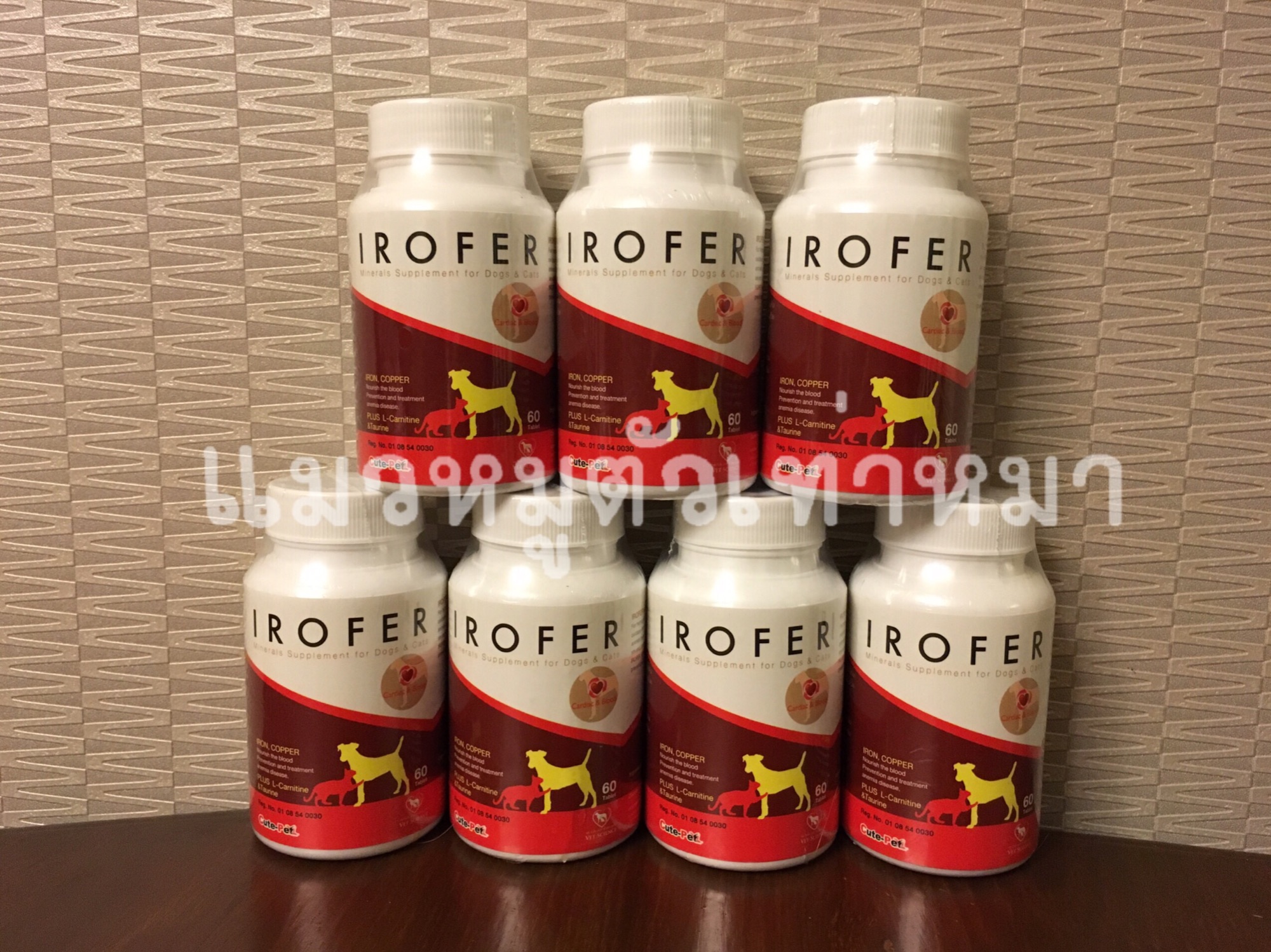 Irofer วิตามินบำรุงเลือดไอโรเฟอร์แบบเม็ด60เม็ด - Cattygift - ThaiPick
