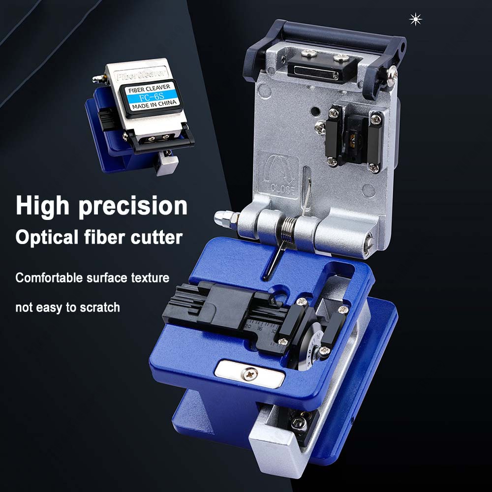 Fiber Cleaver FTTH Optical Fiber Cutting Knife Fiber Optic Cutter Cold ...