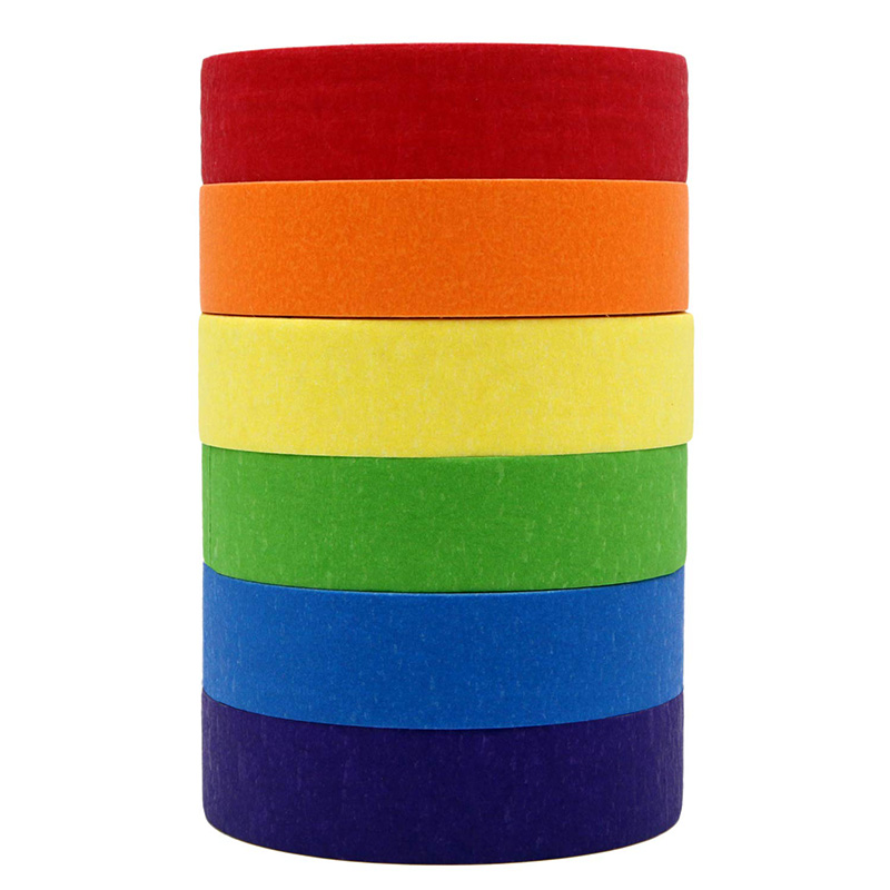 Colored Masking Tape,Colored Painters Tape for Arts and Crafts ...