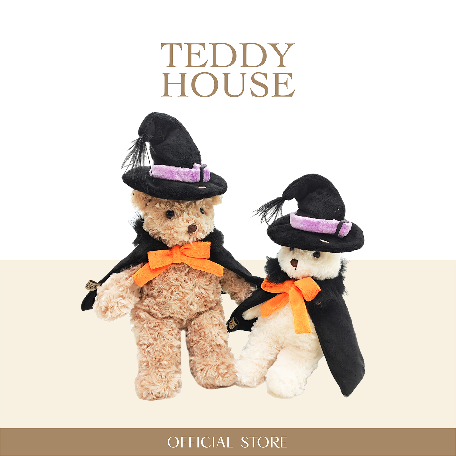 Teddy House Teddy Keychain Mr.Bambino Collection BugHolloweenขนาด6 พวงกุญแจหมีสุดคิ้วท์ พวงกุญแจ ...