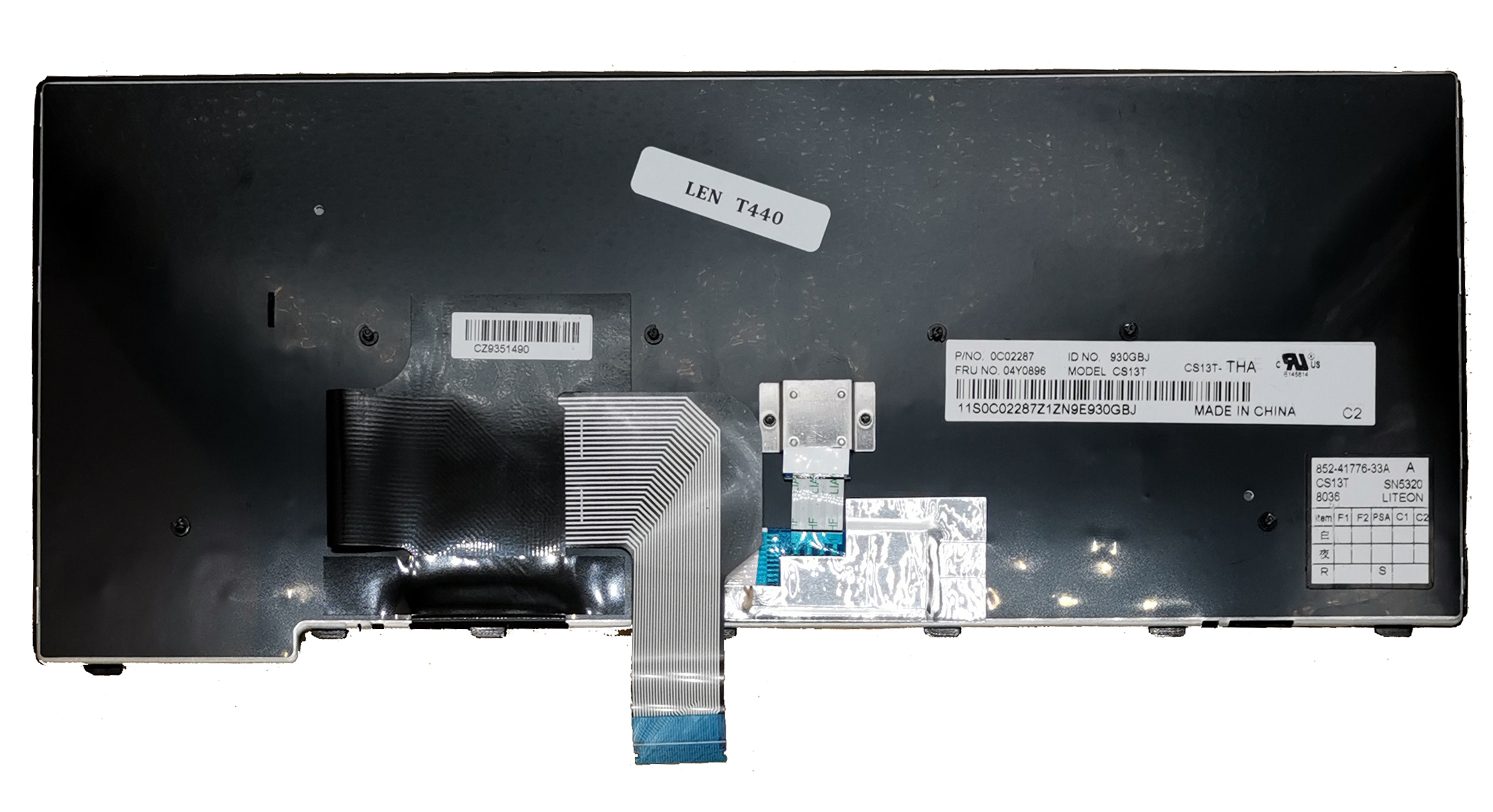 Keyboard Lenovo IBM คีย์บอร์ด เลโนโว่ ThinkPad L440 L450 L460 L470 ...