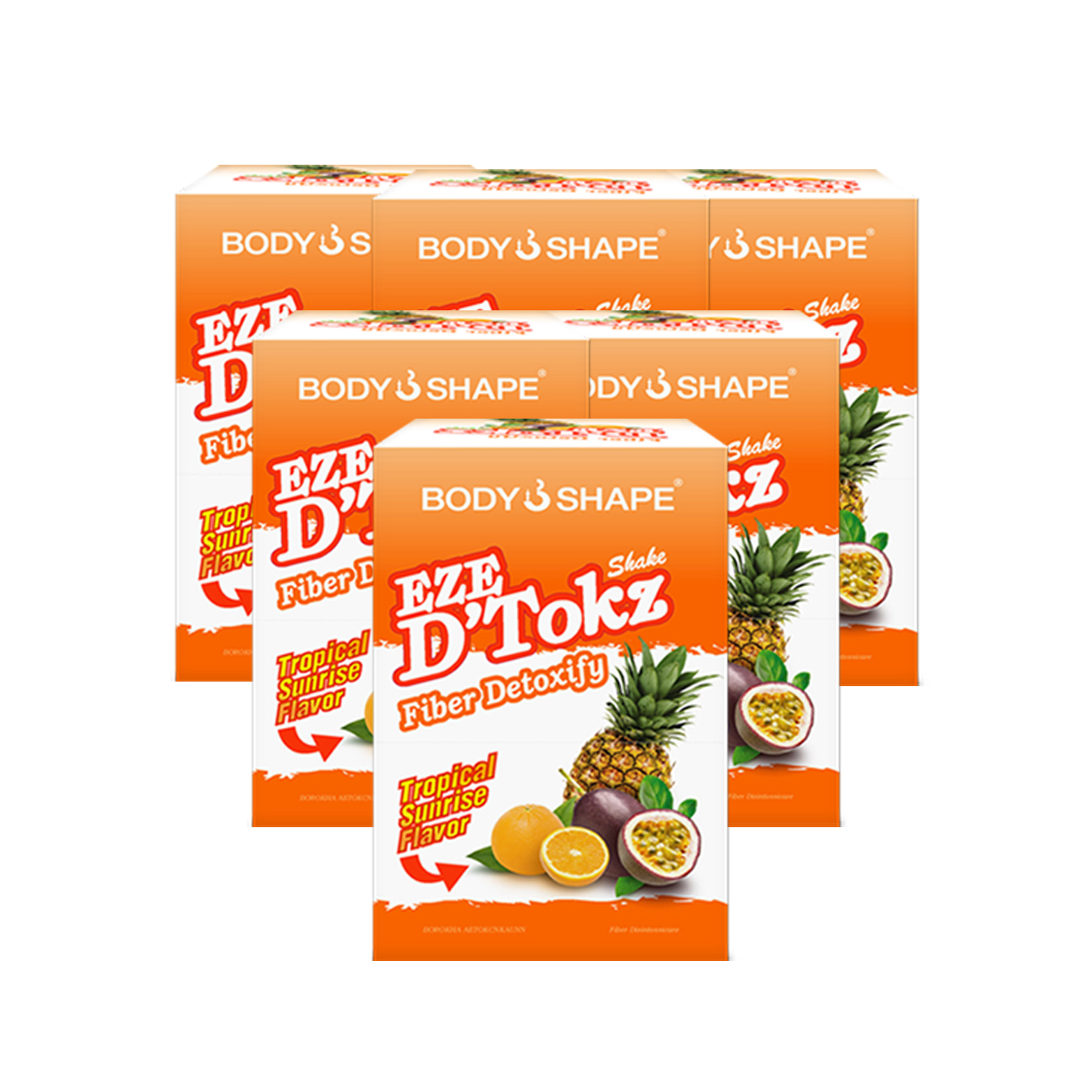 Body Shape EZE D'Tokz shake บอดี้เชพ อีซี่ ดีท็อกซ์ ขับถ่ายดี ดื่มตอน ...