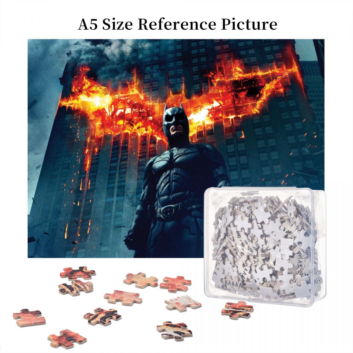 The Dark Knight Batman Wooden Jigsaw Puzzle 500 Pieces Educational Toy ...