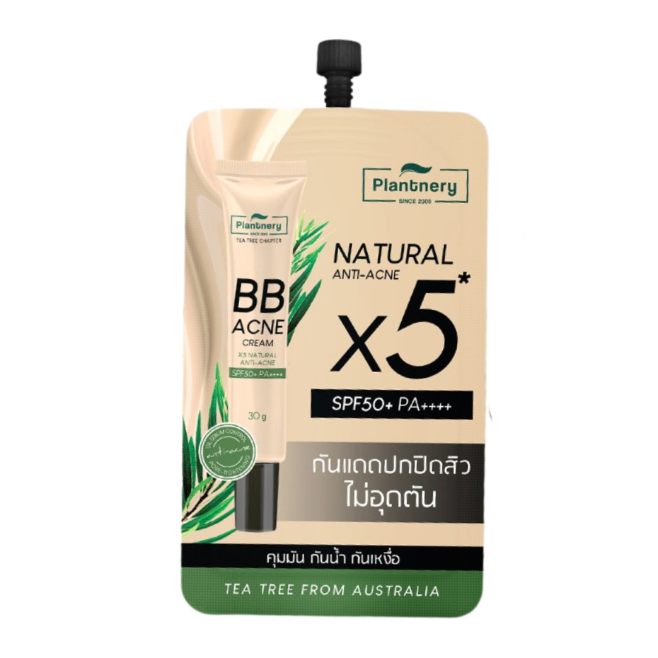 Plantnery Tea Tree Acne Pad Bakuchiol Serum BB แพลนท์เนอรี่ เซรั่ม ที ท ...